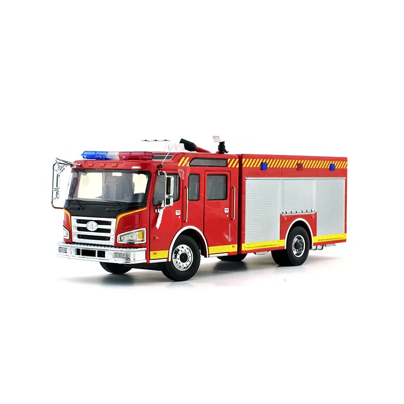 1/43 Scale Diecast Fire Truck Model - Ideal for Collections