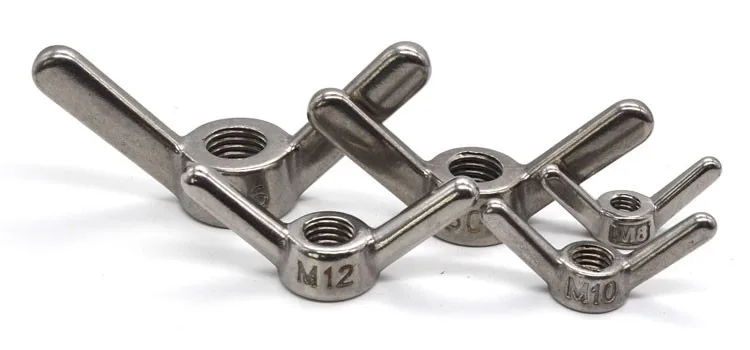 Din 315 Wing Nuts Ss304 Large Wing Nuts Din315 Washered Wing Nut - Buy ...