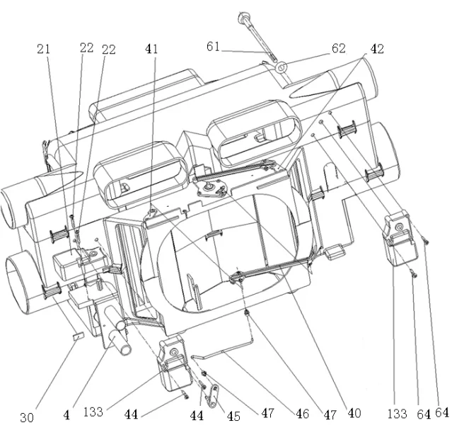 China Heavy Duty Truck Spare Parts Sinotruk Howo Air Conditioner ...