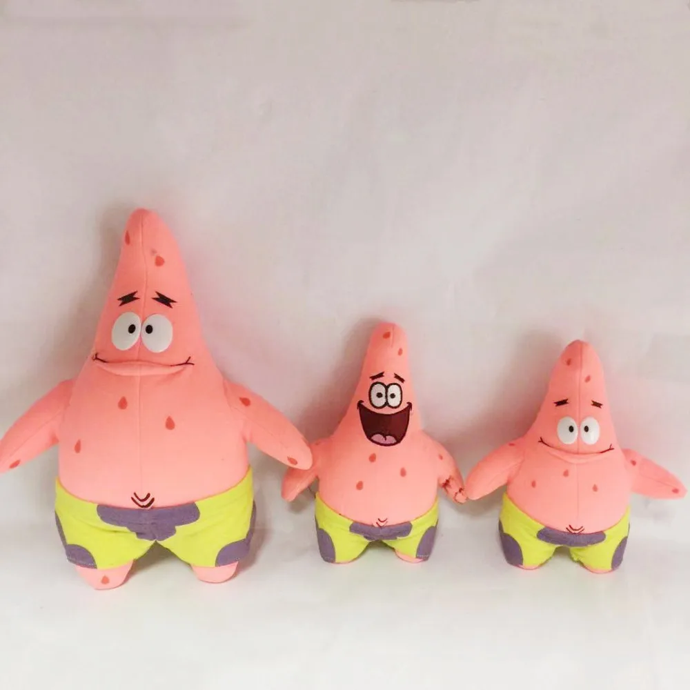 20cm 30cm Patrick Star Animal Toys Sea Animal Cartoon Stuffed Plush ...