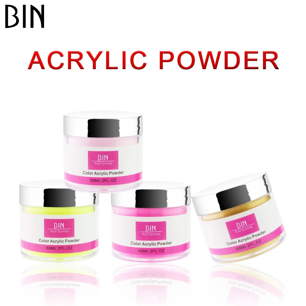 Bin Extra High Quality Crystal Clear No Bubble Bulk Nail Acrylic Powder ...