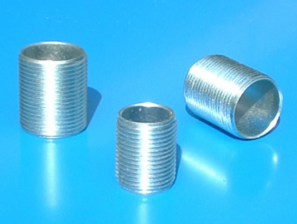 20mm Steel Rigid One End Threaded Emt Pipe Nipples - Buy Pipe Nipple ...
