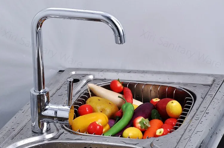 Newly Popular Hand & Dish Wash Basin Mixer Tap Brass Kitchen Faucet ...