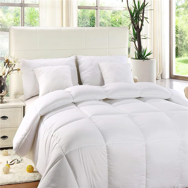 Hotel Home Collection Fiberfill Box Stitched Comforter Duvet Insert ...