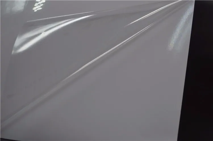 Transparent PET Self Adhesive Mylar Mirror Film for Inkjet