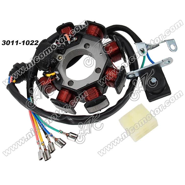 Tvs Motorcycle Electric Parts Ignition System Coil 6 Poles - Buy ...