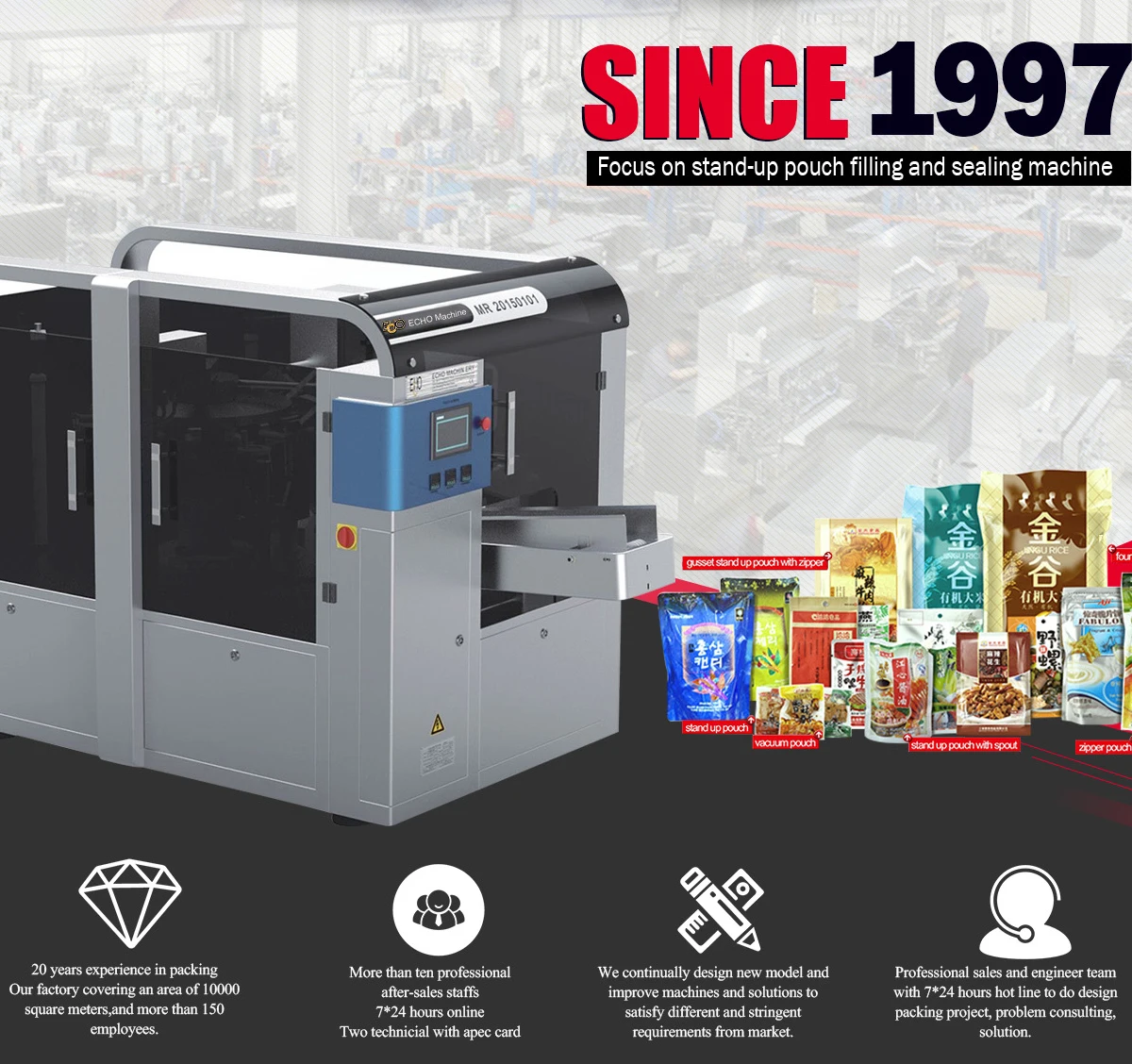 Wenzhou Echo Machinery Co., Ltd. - Packing Machine