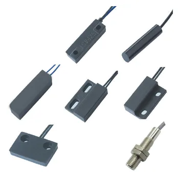 Rectangular/cylindrical Plastic Molded Magnetic Reed Proximity Switch ...
