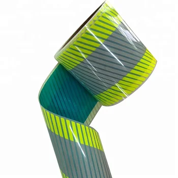 Flame Retardant Heat Applied Segmented Reflective Tape - Buy Segmented ...