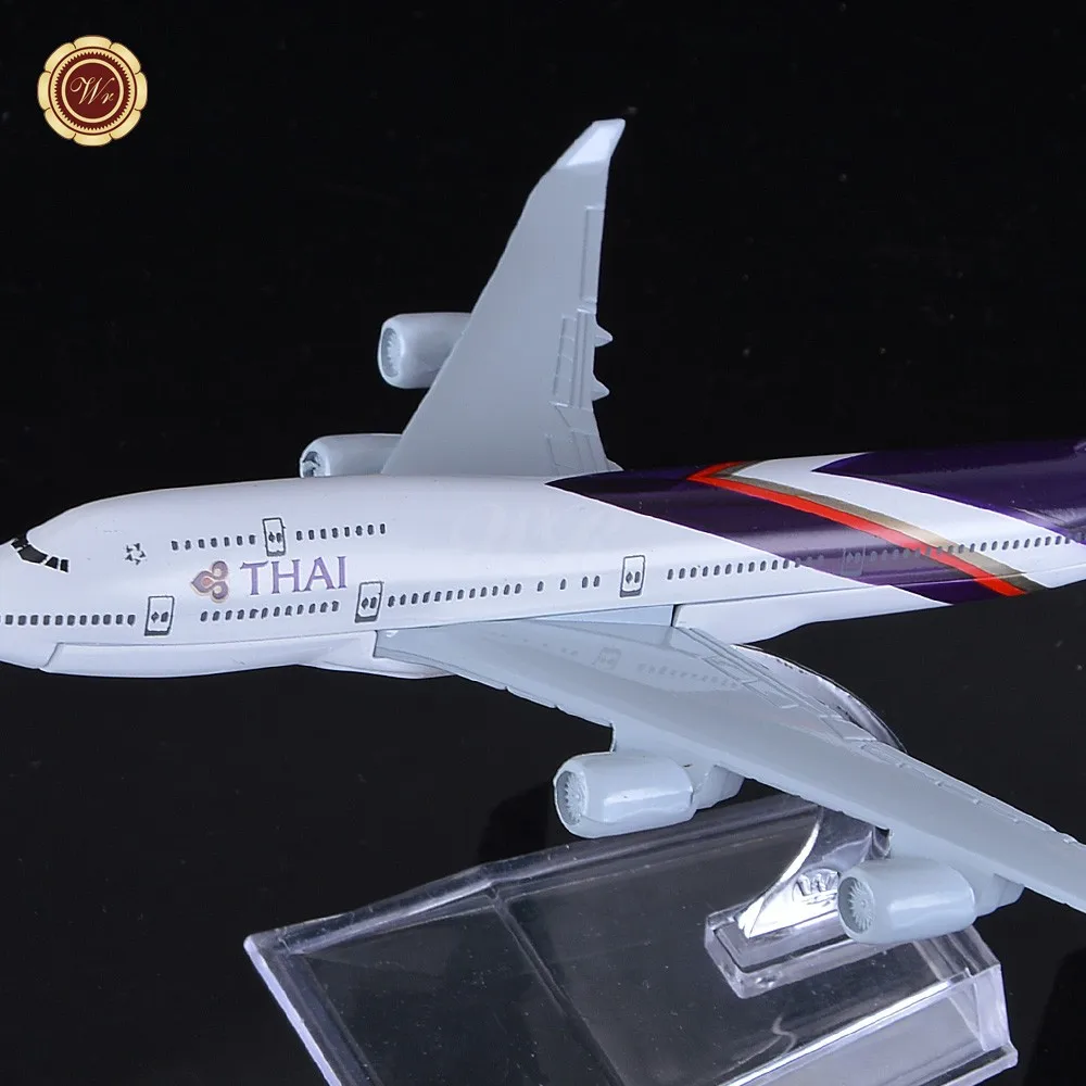Plane Model Thailand Air Thai Airlines Airbus 380 A380 Airplane Model ...