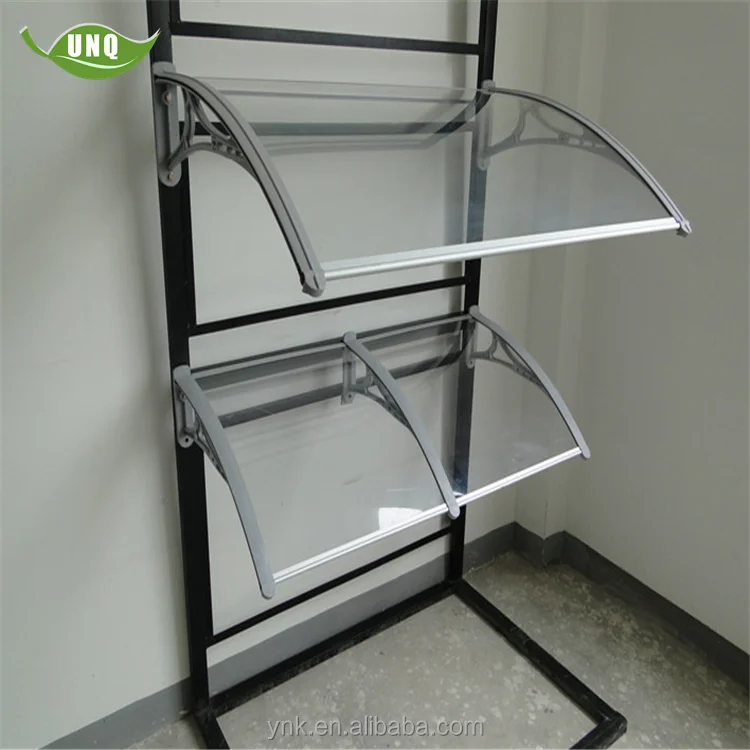 Uv Protection Aluminum Frame Polycarbonate Sheet Window Awning - Buy ...