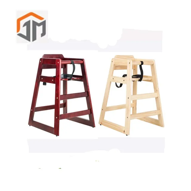 Stackable Highchair - Restaurant Style Wooden Hi-chair