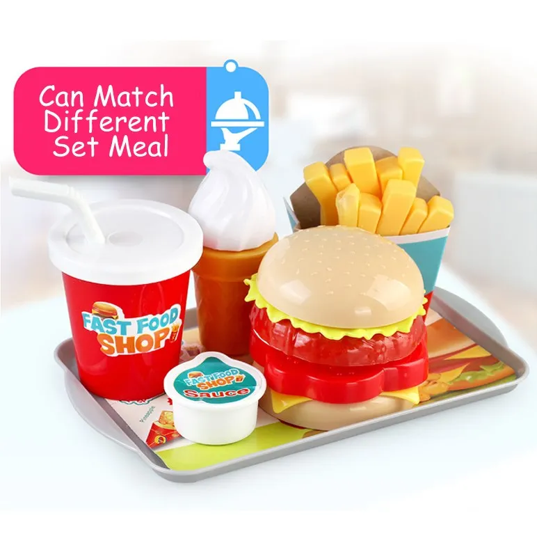 Smart Happy Pretend Kitchen Shop Toy Set With Led Billboard/rc Dining ...