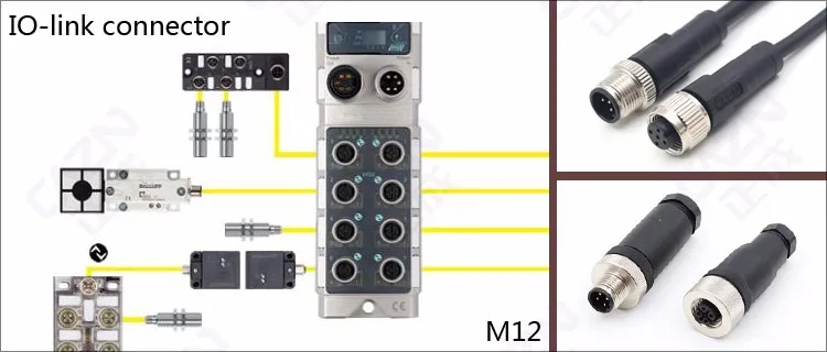 M12 Connector Baumer Camera Connector Io Link Series M12connector - Buy ...