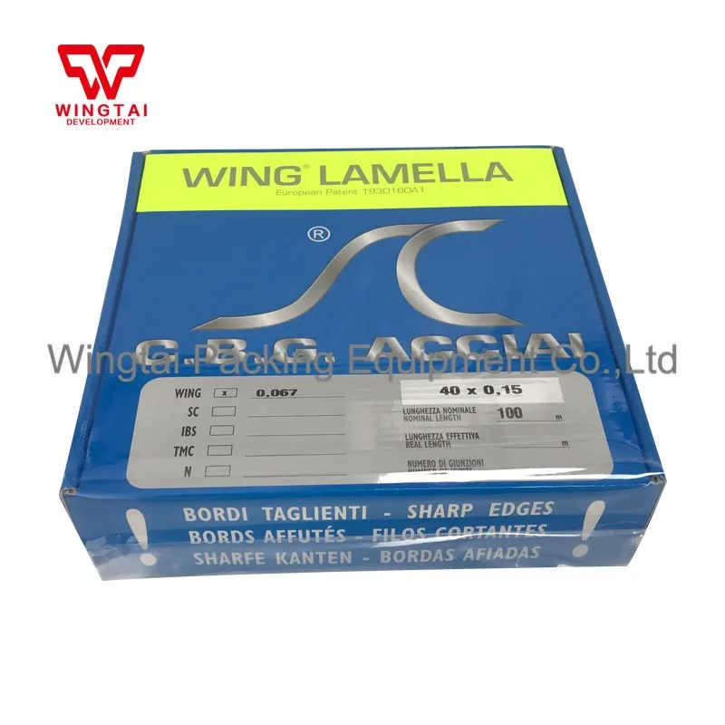 Italy CBG Doctor Blade W40/50mm T0.15mm for Flexo & Gravure Printing ...