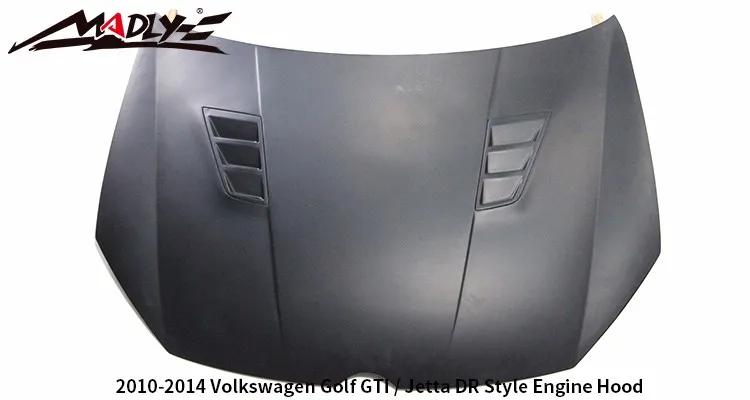 2010-2014 Volkswagen Golf GTI / Jetta Hood - DR Style Bonnet
