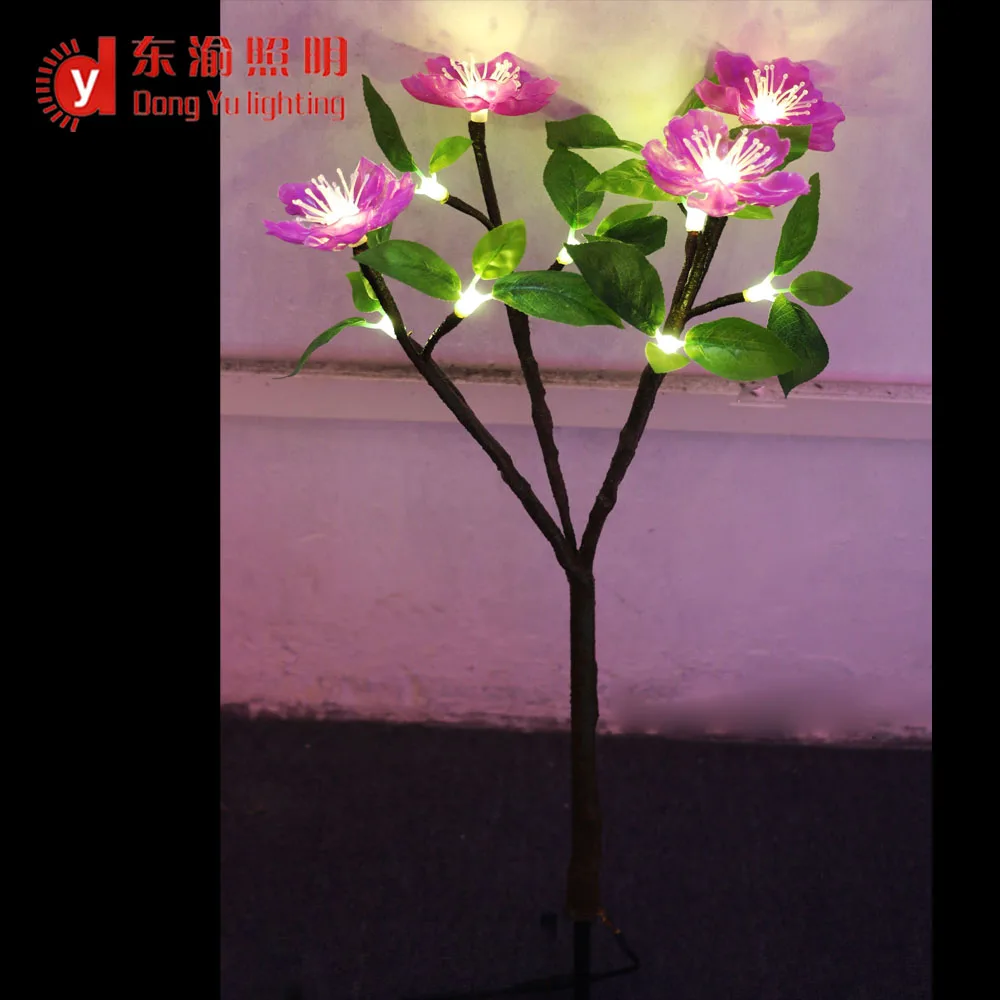 Colorful LED Branch Flower Lights for Decorative Arrangements