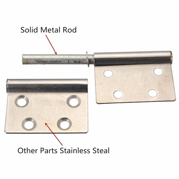 5 Inch Flag Type Hinges Detachable Stainless Steel Door Hinge For Home ...