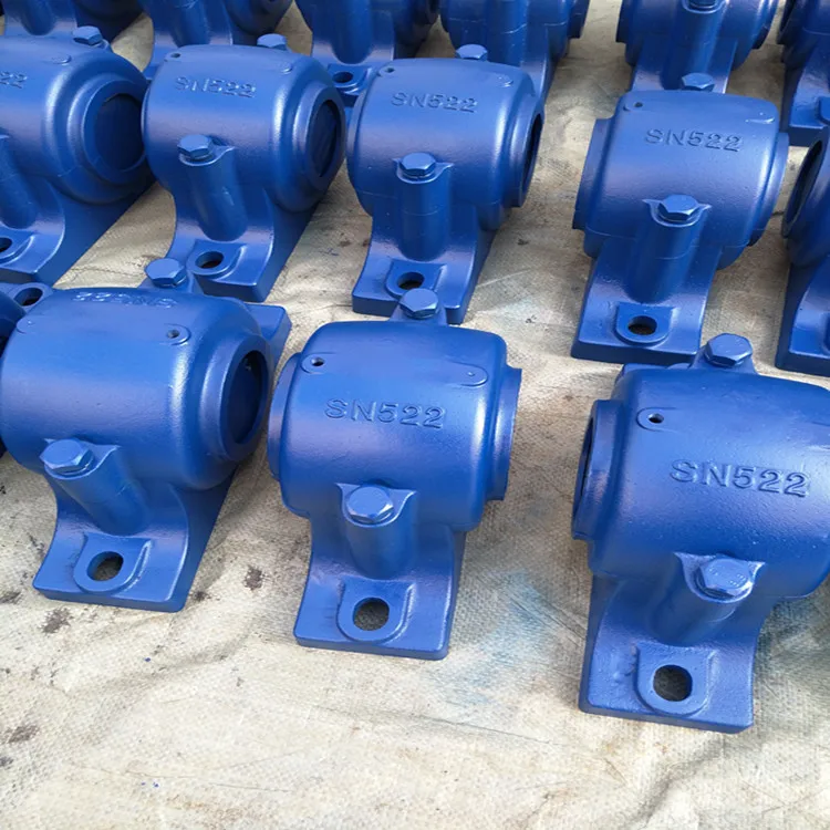 Agricultural Machinery Cast Iron Split Plummer Blocks Bearing Housing ...