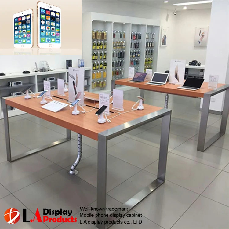 Cell Phone Store Furniture Phone Display Table Cellphone Display ...