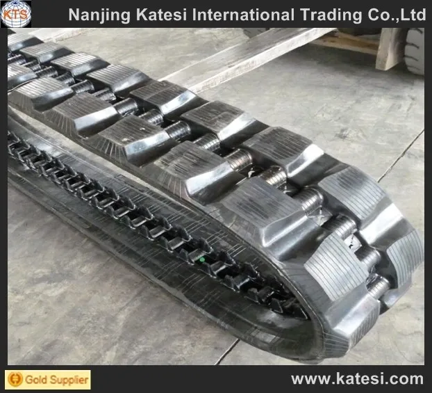 China Factory Small Tracked Vehicles Rubber Track 400x72.5x74 Track ...