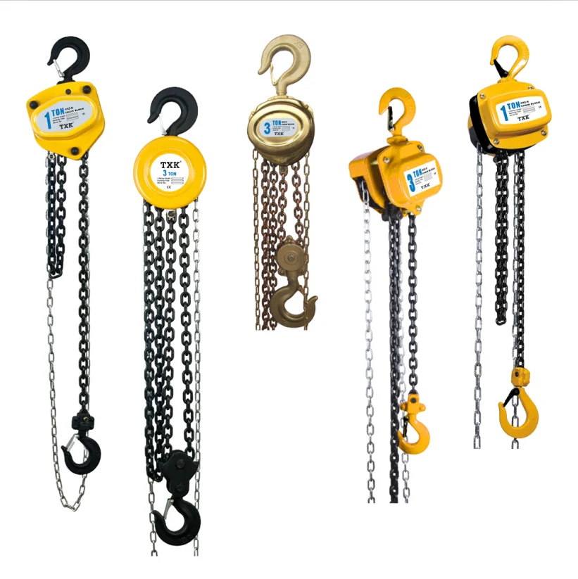 TXK 10Ton Manual Lever Chain Block Hoist With Overload Limiter Products ...