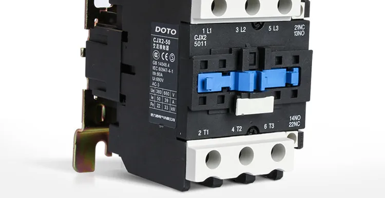 Lc1 D50 220v Magnetic Ac Contactor Copper Core Coil 220v 380v 24v 400v ...