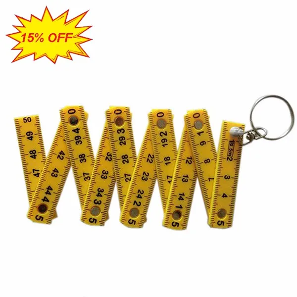 1m/2m Foldable Plastic Meter Ruler with Custom Logo