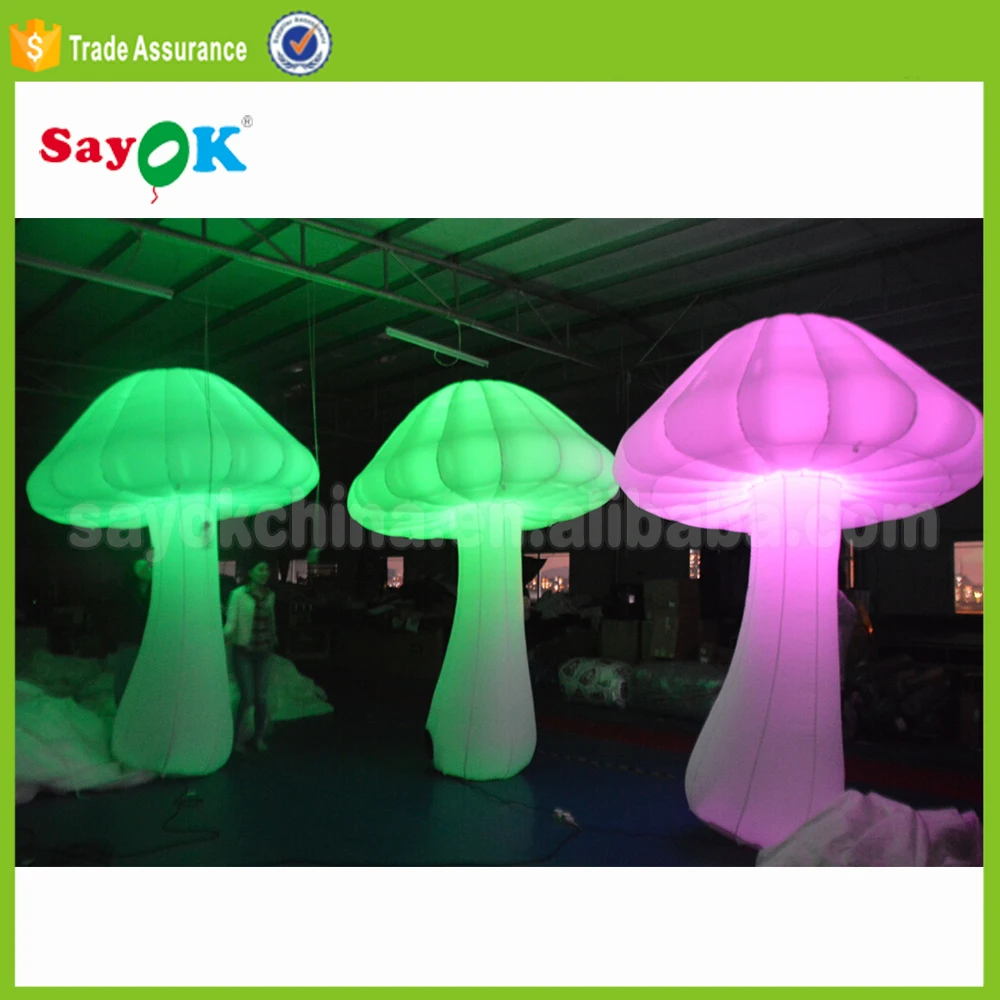 Inflatable Mushroom Shape Mushroom Decor Inflatable Mushroom Props ...