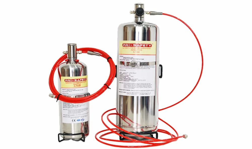 Ce Marked Foam Wet Chemical Fm200 Fk-5-1-12 Automatic Fire Suppression ...