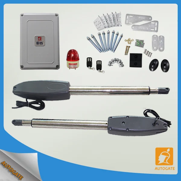 Heavy Duty Electric Automatic Swing Gate Operator Dual Arms Swing Gate ...