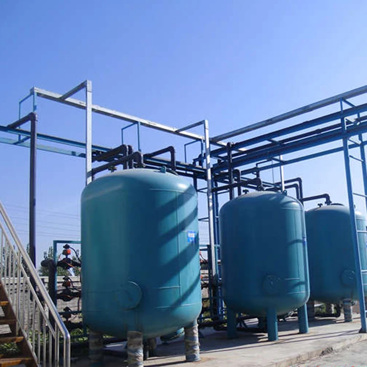 Vessel Tank Multimedia Filter Equipment To Purified Water - Buy ...