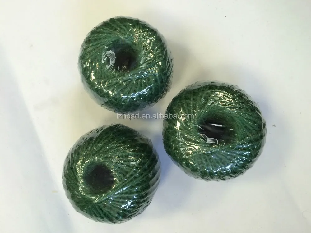 2mm Green Jute Garden Twine Horticultural Packaging Ropes String Line ...