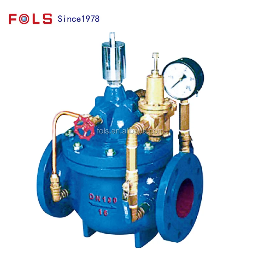 Dn25 Long Working Life Tunable Pressure Holding / Pressure Relief Valve ...