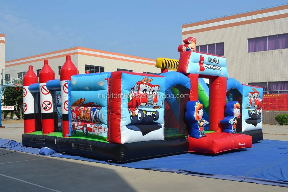 Popular Game Outdoor Adult Inflatable Bouncer Obstacle Games Course ...