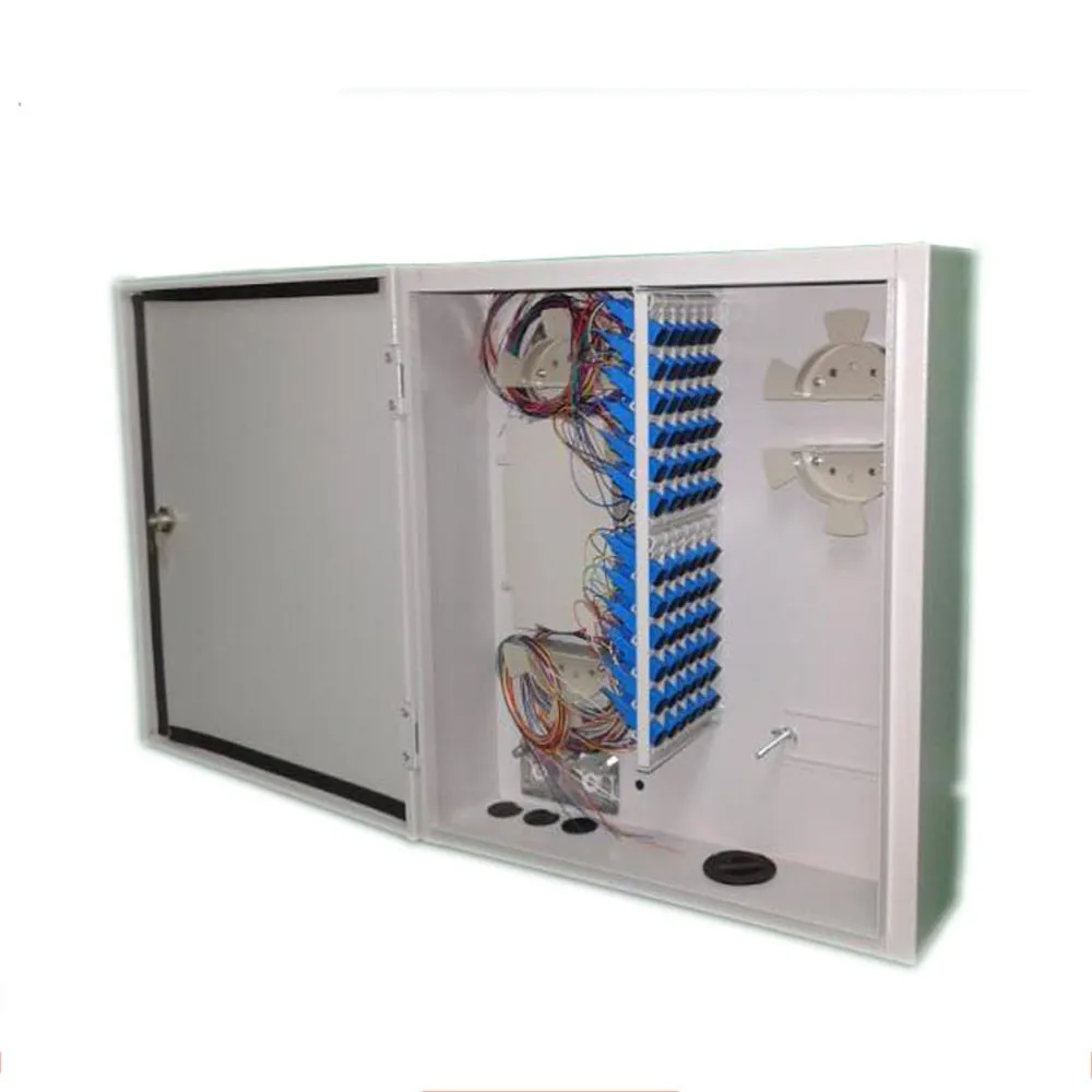 Wall Mount Type 48 96 Core Indoor Metal Fiber Optic Odf Terminal ...