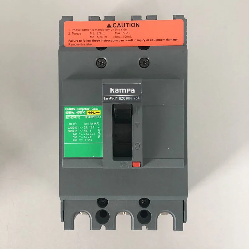 Ezc100 Circuit Breaker - Reliable Three Phase Protection