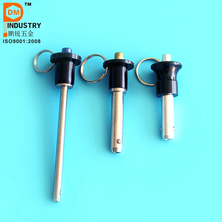 Safty Lynch Pin Pull Ball Spring Lock Pin With Ring - Buy Safty Lynch ...