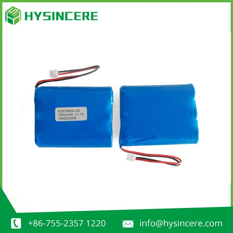 Icr18650 12v 1500mah Small Rechargeable Lithium Ion Battery Pack - Buy ...