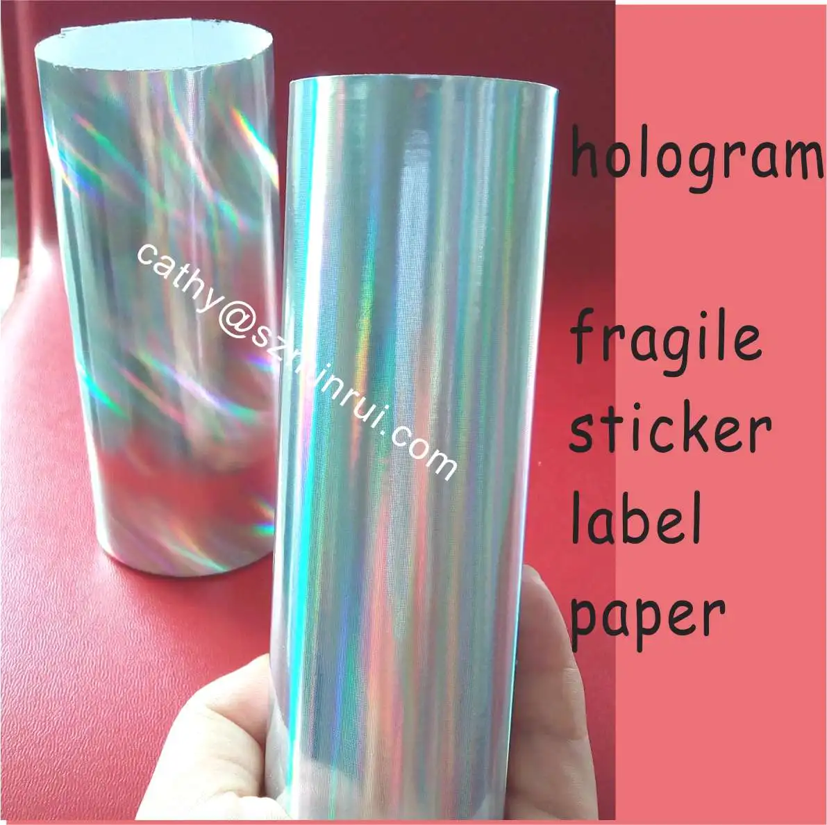 Holographic Security Stickers - Tamper Evident & Customizable