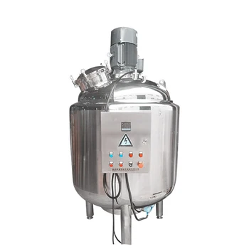 Stainless Steel Electric Heating Chemical Ice Cream Mixing Tank With ...