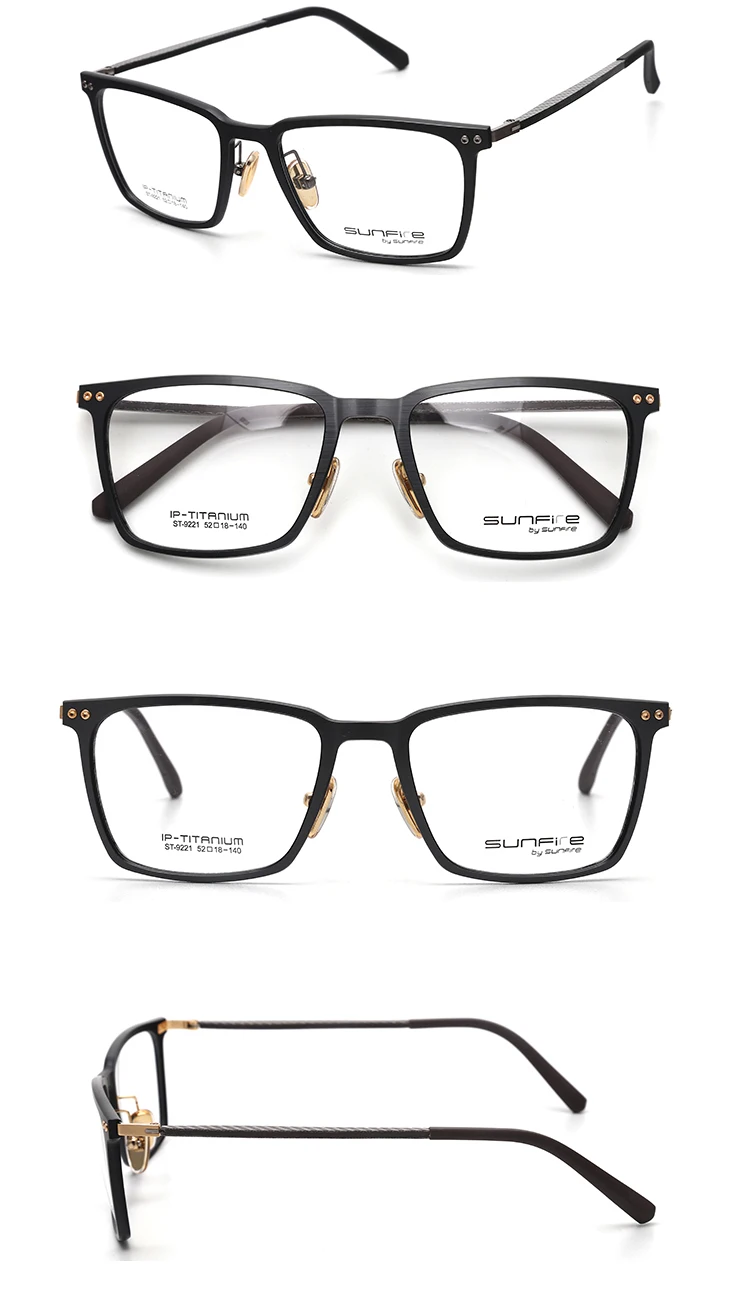 2018 Classic Style Optical Frame New Material,Carbon Fiber Black Square ...