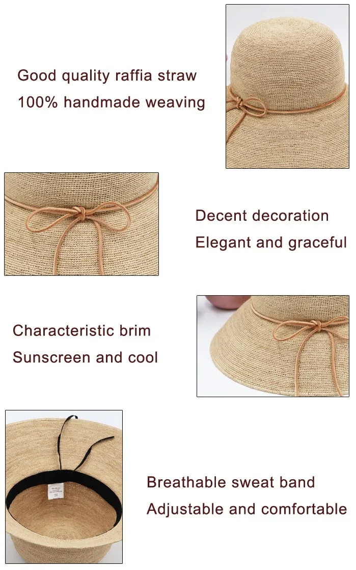 V Raffia Straw Folding Travel Hats High Quality Hats Women - Buy Hats ...