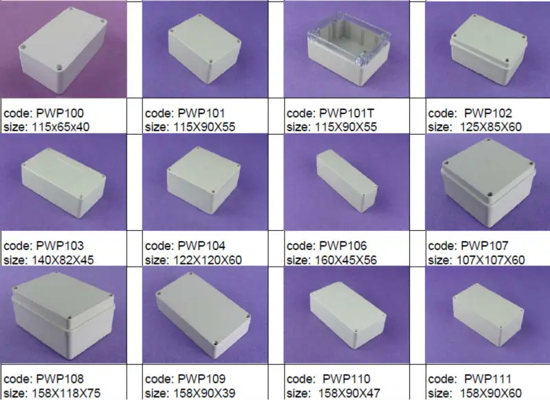 Small Plastic Waterproof Box - IP65 Junction Enclosure