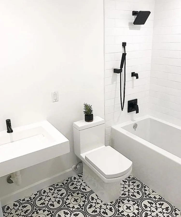 Good Quality Bathroom Flower Pattern Toilet Floor Tile Morocco - Buy ...