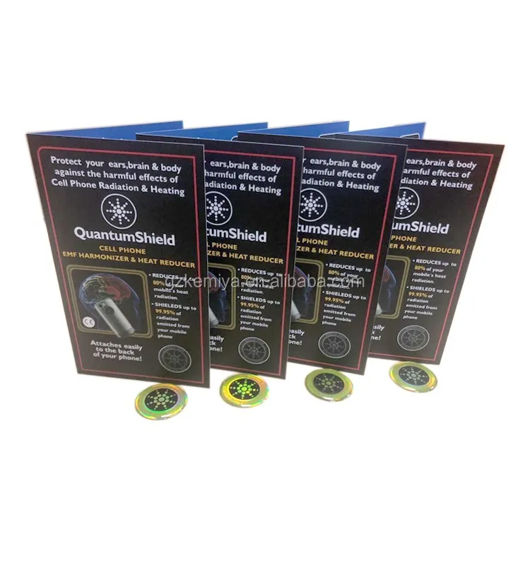 Against Emf/emr Round Scalar Quantum Shield Anti Radiation Chip For ...