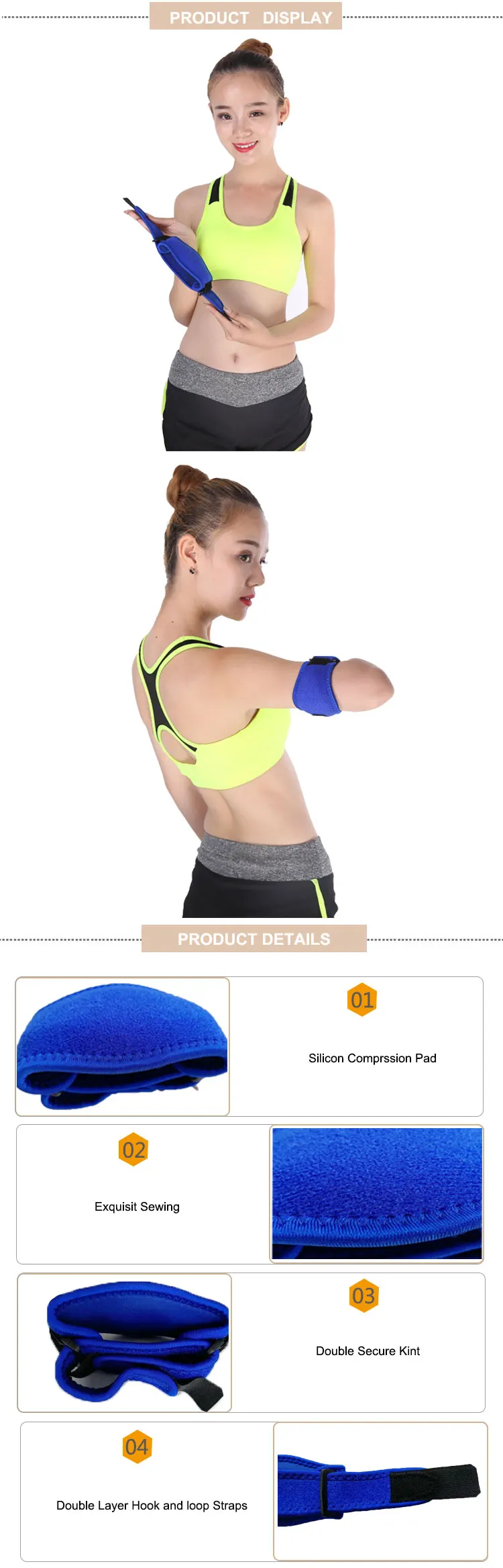Elbow Brace Tennis Elbow Brace With Compression Pad For Men And Women