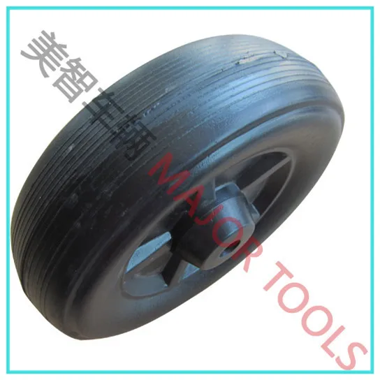 7.5x2.5 Small Hard Plastic Tyre for Baby Doll Stroller Wheels