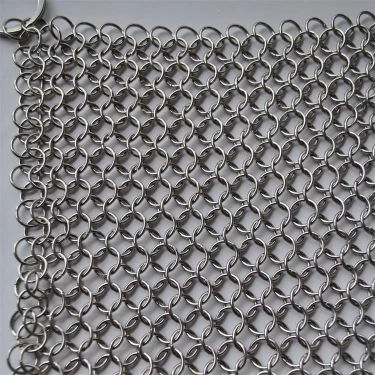 Stainless Steel Chainmail Ring Mesh - Durable & Versatile