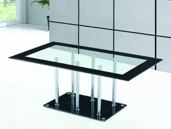 Elegant Modern Glass Teapoy/painted Coffee Table - Buy Modern Glass ...
